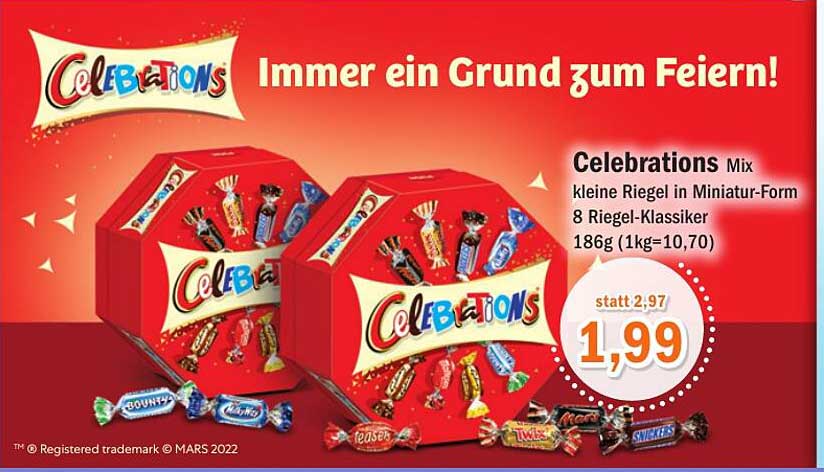 Celebrations Mix Angebot bei Aktiv Irma - 1Prospekte.de