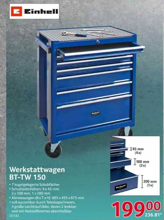Einhell Werkstattwagen Aldi