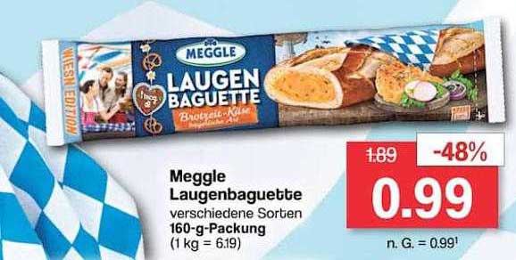 Meggle Laugenbaguette Angebot bei Famila Nordwest - 1Prospekte.de