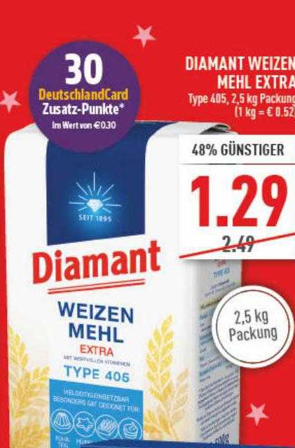 Diamant Extra Mehl Angebot bei Penny