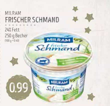 Milram Frischer Schmand Angebot bei Globus