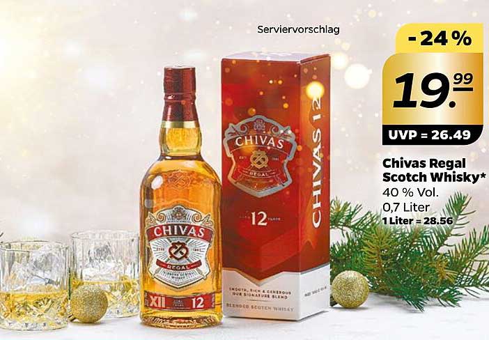 Chivas Regal Scotch Whisky Angebot bei Netto