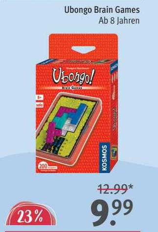 Ubongo Brain Games Angebot bei ROSSMANN - 1Prospekte.de