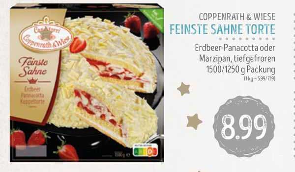 Coppenrath & Wiese Feinste Sahne Torte Angebot bei Edeka Struve ...