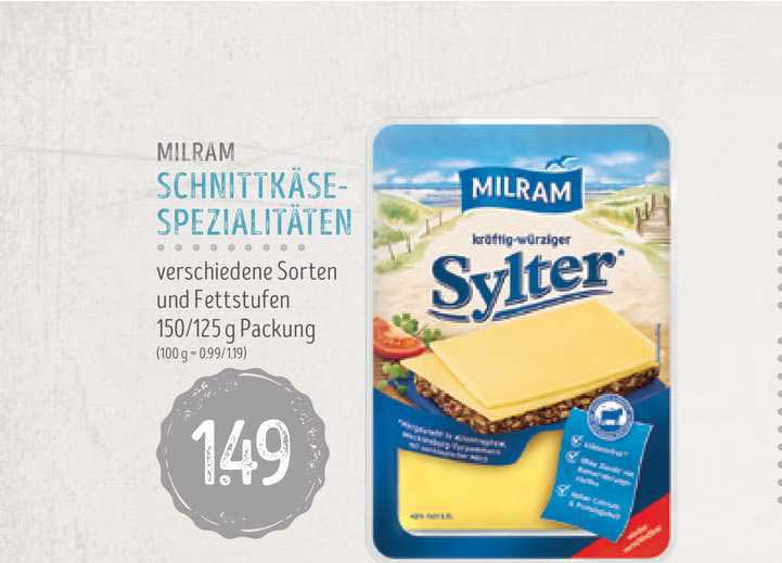 Milram Schnittkäse Spezialitäten Angebot bei Edeka Struve