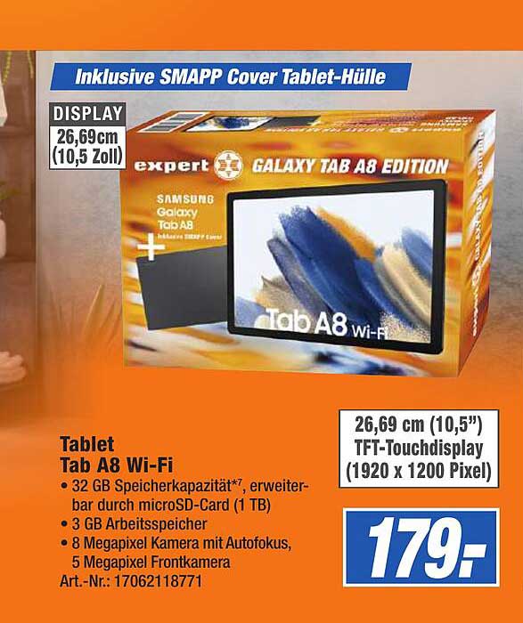 Tablet Tab A8 Wi-fi Angebot bei Expert Technomarkt - 1Prospekte.de