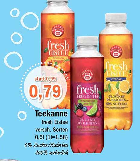 Teekanne Fresh Eistee Angebot bei Aktiv Irma - 1Prospekte.de