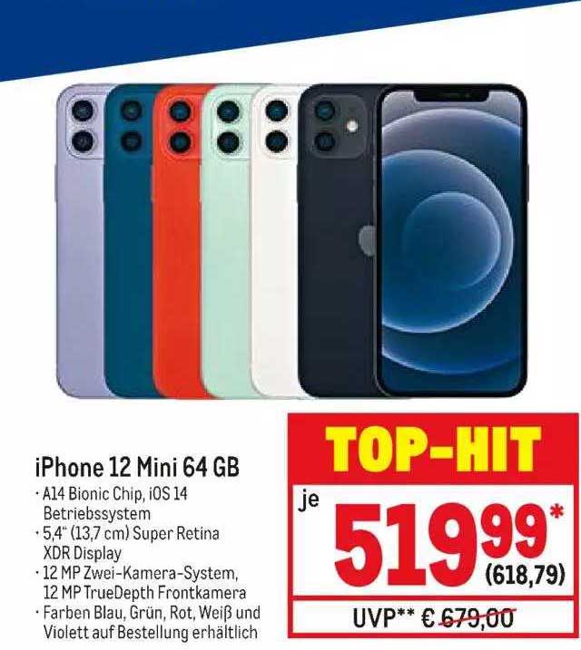 Iphone 12 Mini 64 Gb Angebot bei METRO - 1Prospekte.de