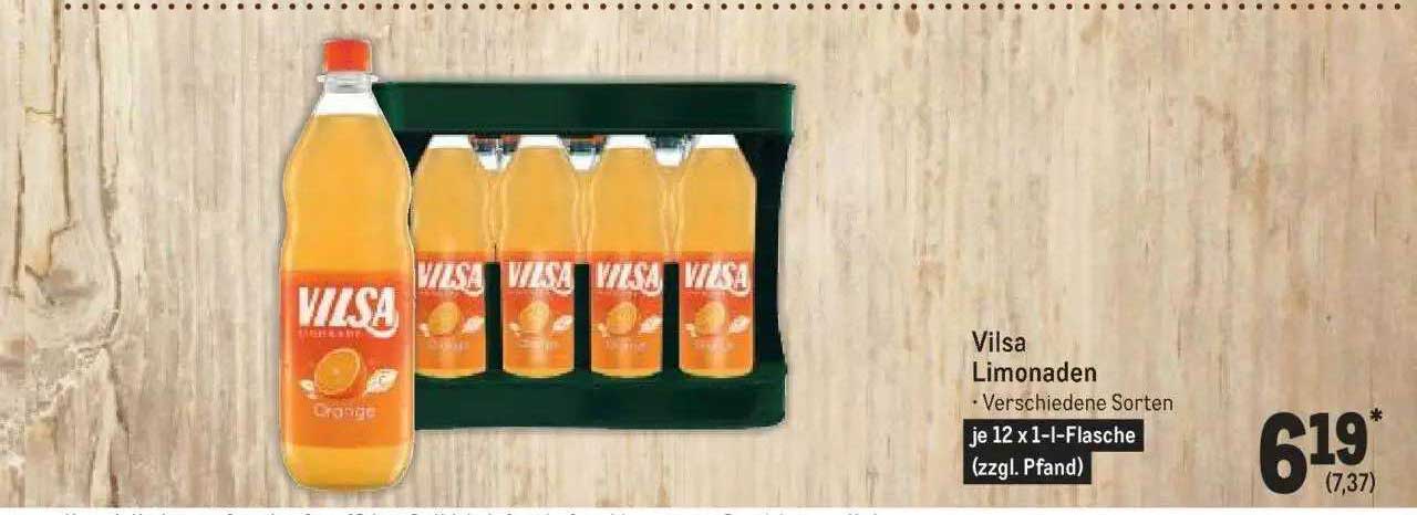 Vilsa Limonaden Angebot bei METRO - 1Prospekte.de