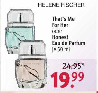Helene Fischer That's Me For Her Oder Honest Eau De Parfum Angebot bei ...
