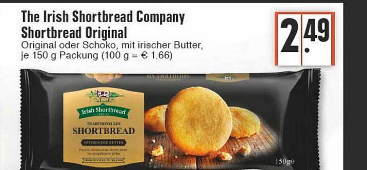 The Irish Shortbread Company Shortbread Original Angebot bei EDEKA ...