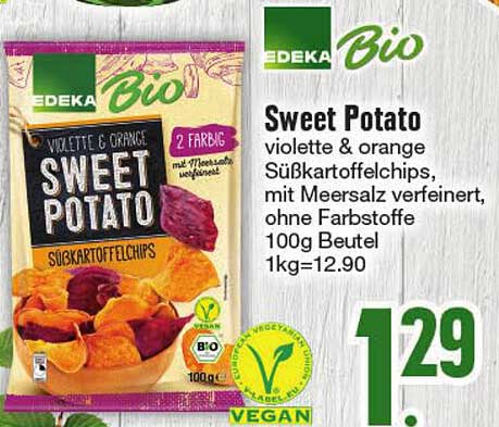 Edeka Bio Sweet Potato Angebot bei EDEKA - 1Prospekte.de