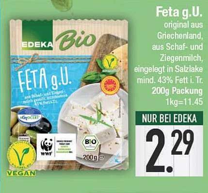 Feta Gu Edeka Bio Angebot bei E Center - 1Prospekte.de