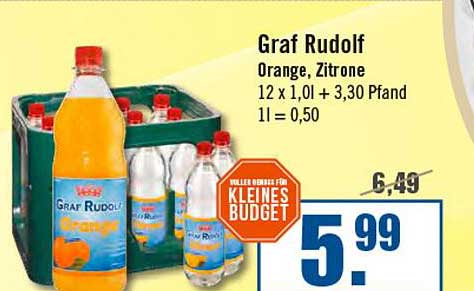 Graf Rudolf Quelle Mineralwasser Angebot bei Zisch