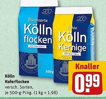 Kölln Haferflocken Angebot bei REWE Kaufpark - 1Prospekte.de