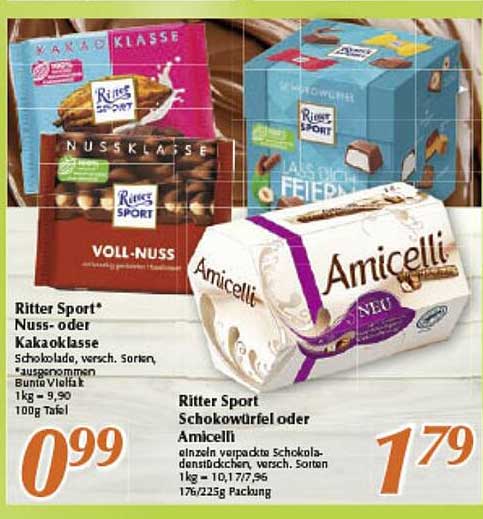 Ritter Sport Nuss Oder Kakao O Klasse, Ritter Sport Schokowürfel Oder ... Ritter Sport Nuss Oder Kakao O Klasse, Ritter Sport Schokowürfel Oder ...