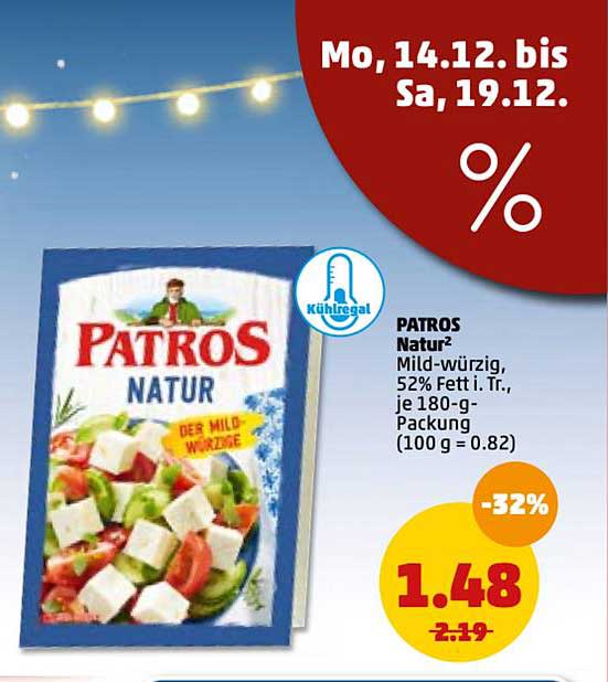 Patros Natur Angebot bei Penny - 1Prospekte.de