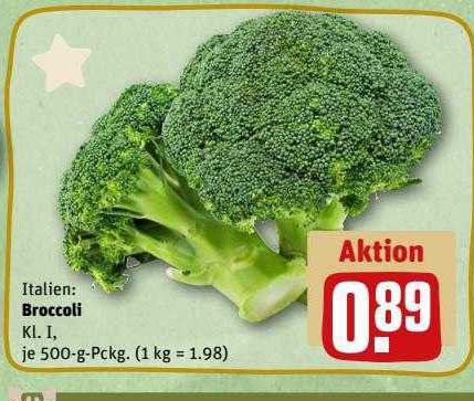 Broccoli Angebot bei REWE