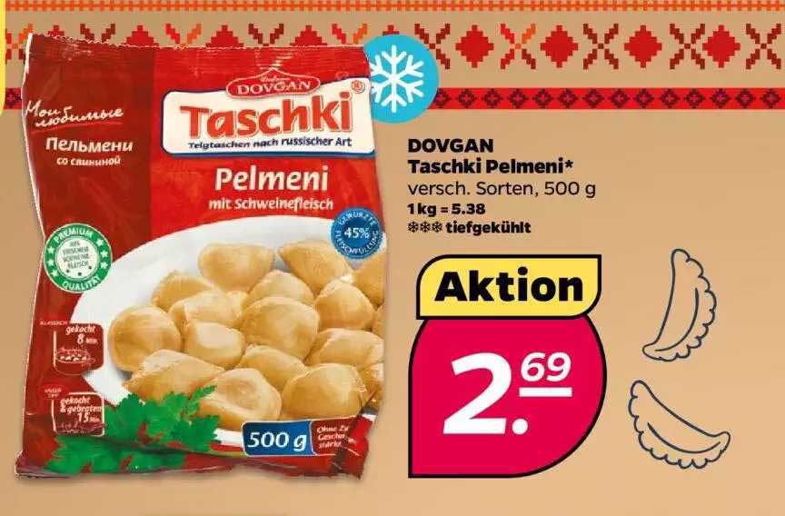 Dovgan Taschki Pelmeni Angebot bei Netto - 1Prospekte.de
