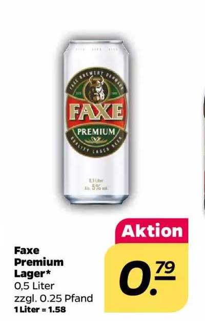 Faxe Premium Lager Angebot bei Netto - 1Prospekte.de