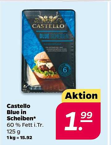 Castello Blue In Scheiben Angebot bei Netto