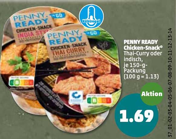 Penny Ready Chicken-snack Angebot bei Penny - 1Prospekte.de