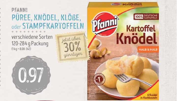 Pfanni Püree, Knödel, Klöße, Oder Stampfkartoffeln Angebot bei Edeka ...