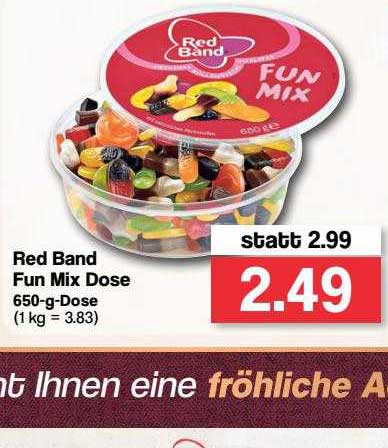 Red Band Fun Mix Dose Angebot bei Famila - 1Prospekte.de