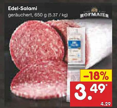 Edel-salami Angebot bei Netto Marken Discount
