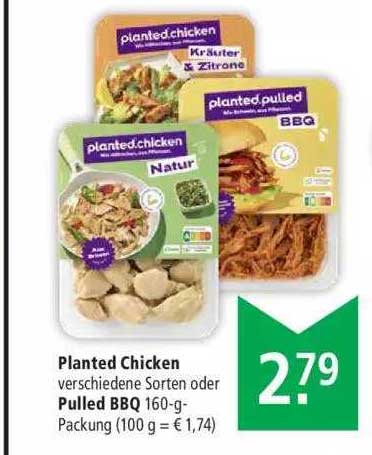 Planted Chicken Oder Pulled Bbq Angebot bei Marktkauf - 1Prospekte.de