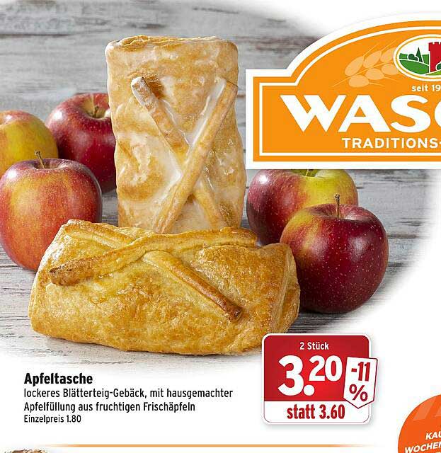 Apfeltasche Angebot bei Lidl