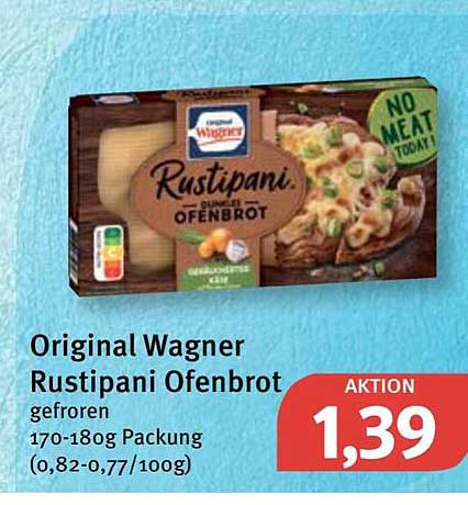 Original Wagner Rustipani Ofenbrot Angebot bei Feneberg - 1Prospekte.de