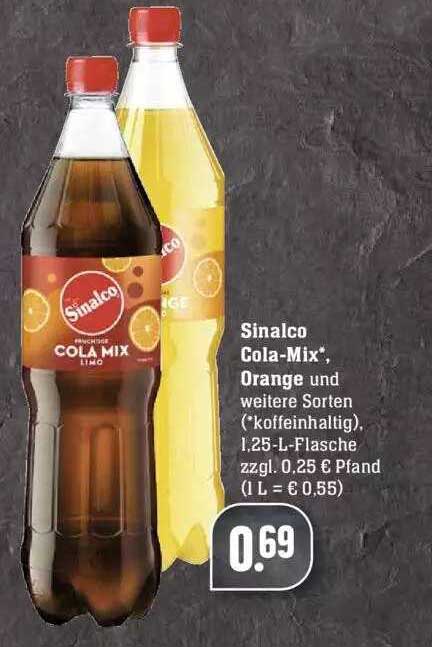 Sinalco Cola-mix, Orange Angebot bei EDEKA - 1Prospekte.de