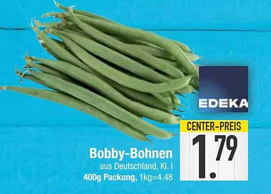 Edeka Bobbybohnen Angebot bei EDEKA - 1Prospekte.de