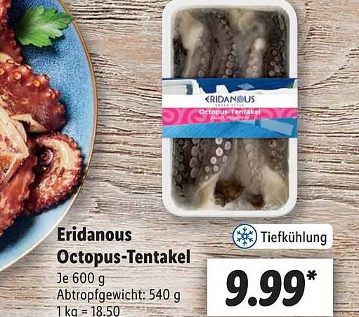 Eridanous Octopus-tentakel Angebot bei Lidl - 1Prospekte.de