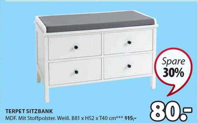 Terpet Sitzbank Angebot bei Jysk - 1Prospekte.de