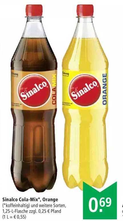 Sinalco Cola-mix Orange Angebot bei Marktkauf - 1Prospekte.de