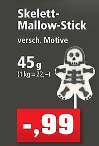 Skelett-mallow-stick Angebot bei Thomas Philipps - 1Prospekte.de