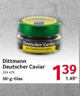Dittmann Deutscher Caviar Angebot bei Selgros