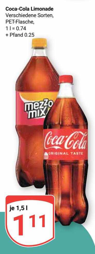 Coca-cola Limonade Angebot bei Globus - 1Prospekte.de