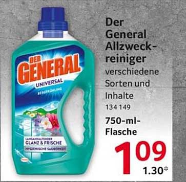 Der General Allzweckreiniger Angebot bei Selgros - 1Prospekte.de