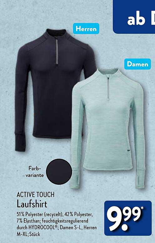 Active Touch Laufshirt Angebot bei ALDI Nord - 1Prospekte.de