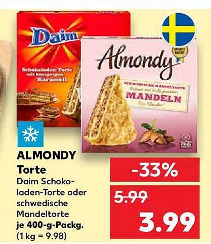 Almondy Torte Angebot bei Kaufland - 1Prospekte.de