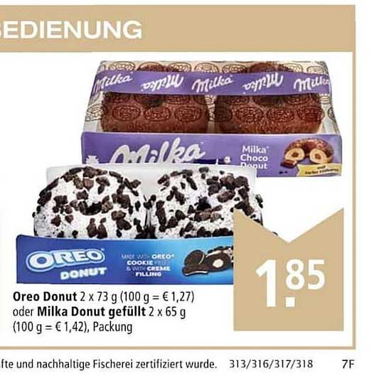 Milka Schoko Donut Angebot bei Lidl
