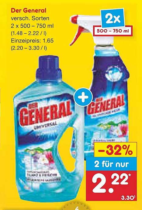 Der General Angebot bei Netto Marken-Discount - 1Prospekte.de