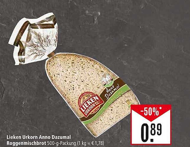 Lieken Urkorn Kraftkerni, Grahambrot Oder Anno Dazumal Angebot bei Tegut