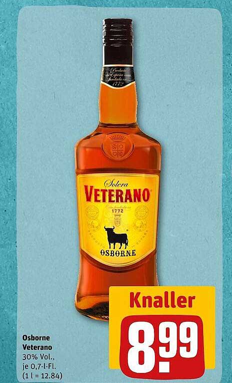 Osborne Veterano Angebot bei REWE - 1Prospekte.de