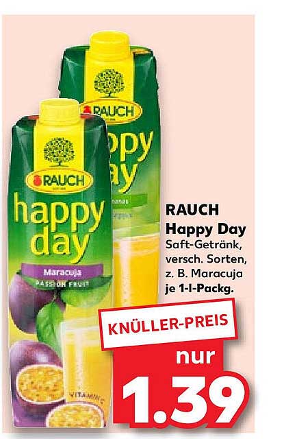 Rauch Happy Day Angebot bei Kaufland - 1Prospekte.de