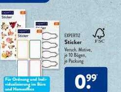 Expertiz Sticker Angebot bei ALDI SÜD - 1Prospekte.de