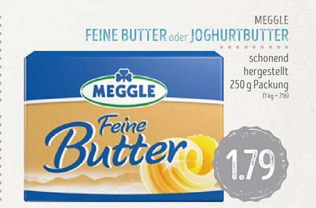 Meggle Feine Butter Oder Joghurtbutter Angebot bei Edeka Struve ...